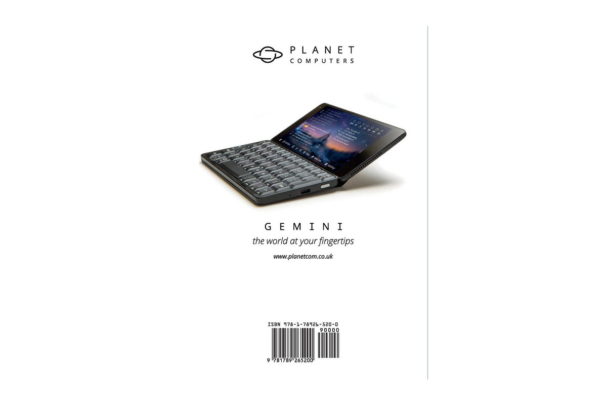 Gemini PDA Official User Guide - Planet Computers