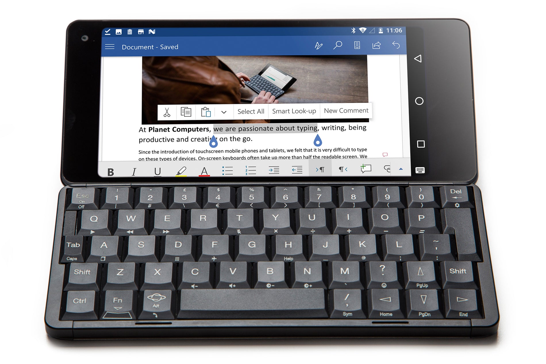 Planet Computers | Type and create on the go!